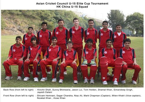 Hong Kong team for the ACC Under 15 Elite Cup | ESPNcricinfo.com