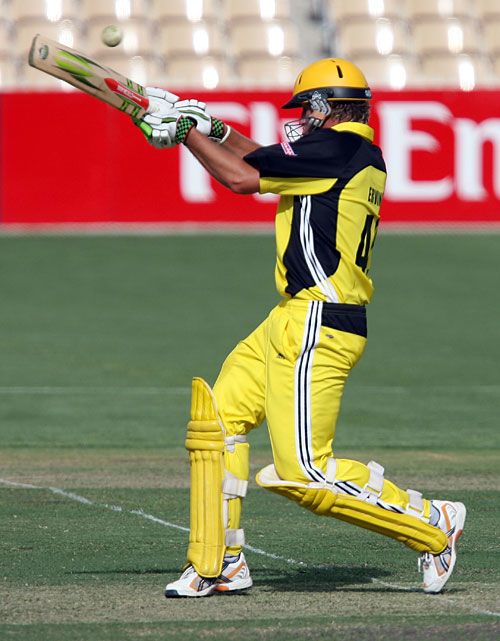 Sean Ervine cracks a boundary during his unbeaten 134 | ESPNcricinfo.com
