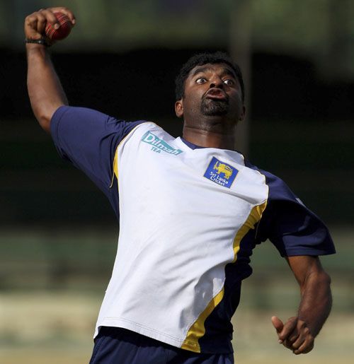 Muttiah Muralitharan prepares for the forthcoming Test series ...