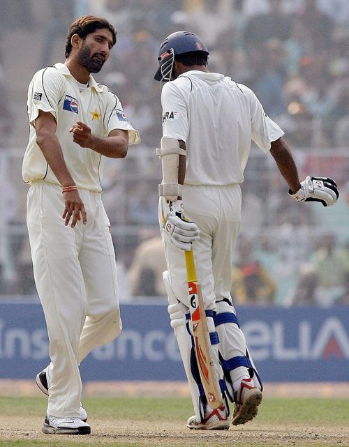 Sohail Tanvir celebrates after dismissing Wasim Jaffer | ESPNcricinfo.com