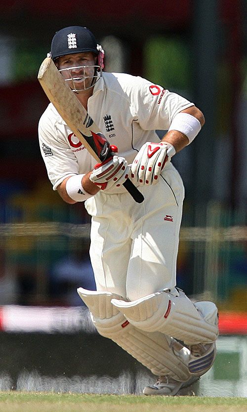 Matt Prior takes off for a single | ESPNcricinfo.com