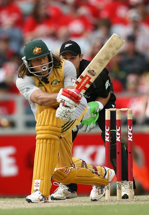 Andrew Symonds works the ball past midwicket | ESPNcricinfo.com