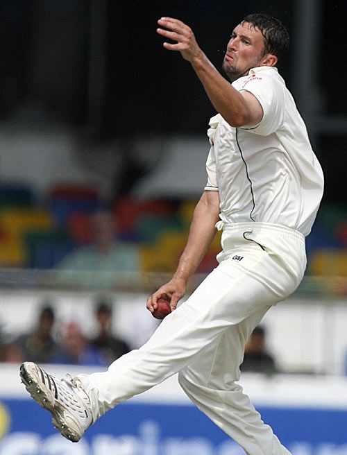 Steve Harmison in his delivery stride | ESPNcricinfo.com
