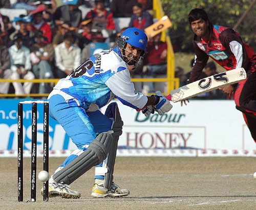 Marvan Atapattu guides a delivery from Eklak Ahmid | ESPNcricinfo.com