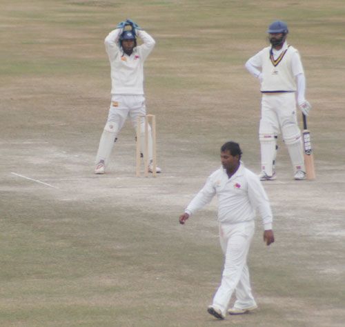 Ramesh Powar is dejected after his appeal was turned down ...