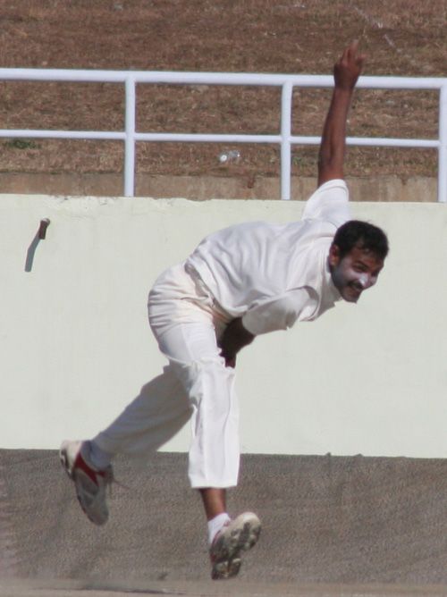Sumit Mathur claimed career-best figures of 7 for 49 to bowl out ...