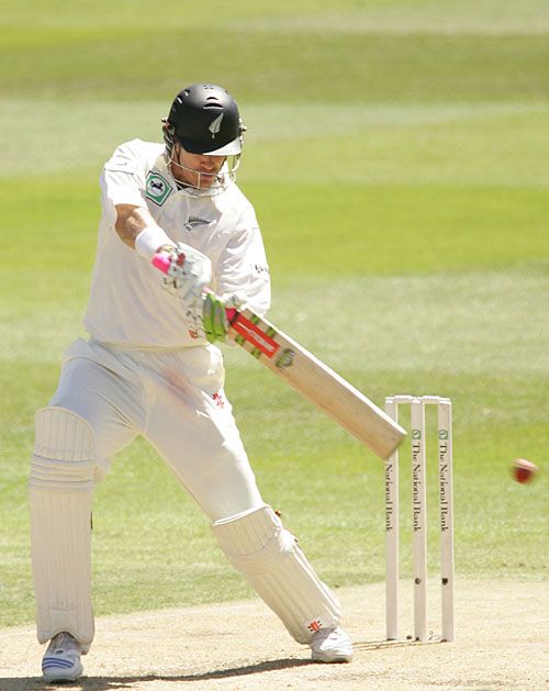 Jacob Oram drives during his hundred | ESPNcricinfo.com