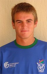 Gert Jan Coetzee portrait | ESPNcricinfo.com