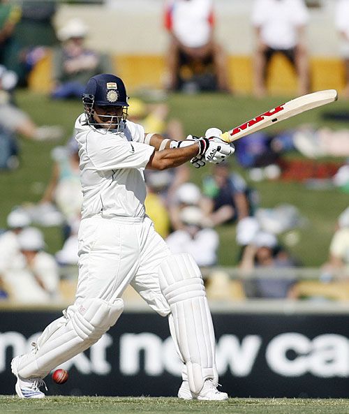 Sachin Tendulkar cuts during his 71 | ESPNcricinfo.com