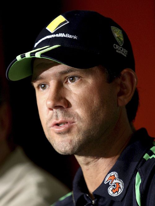 Ricky Ponting makes a point while talking to journalists | ESPNcricinfo.com
