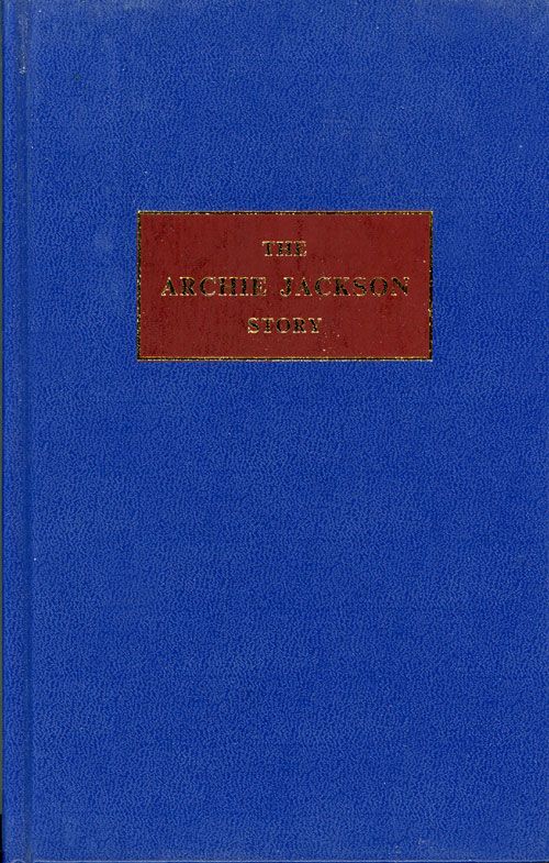 Cover of The Archie Jackson Story by David Frith | ESPNcricinfo.com