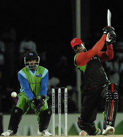 Runako Morton goes for a big hit | ESPNcricinfo.com