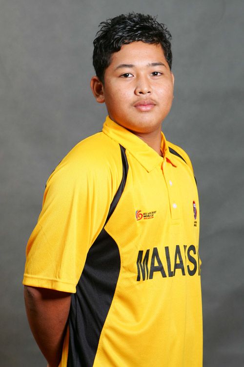 Nik Azril Arifin portrait | ESPNcricinfo.com