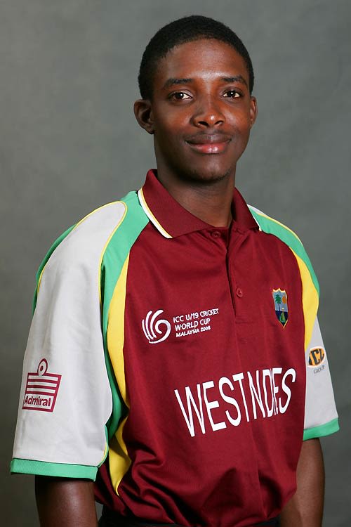 Sharmarh Brooks, player portrait | ESPNcricinfo.com