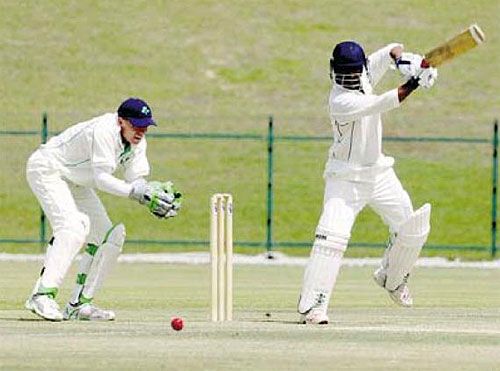 Naeemuddin Aslam on his way to a battling 49 | ESPNcricinfo.com