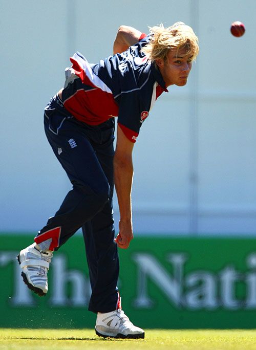 Stuart Broad bowls during a net session | ESPNcricinfo.com