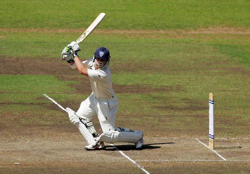 Philip Hughes plays a square drive | ESPNcricinfo.com
