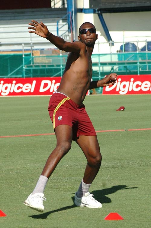 Sulieman Benn at fielding practice | ESPNcricinfo.com