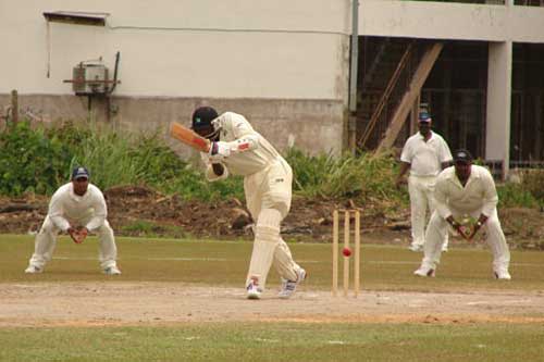 Marc Taylor from Bahamas flicks through midwicket | ESPNcricinfo.com