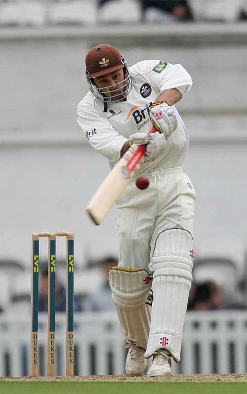 Mark Ramprakash pulls to bring up his century | ESPNcricinfo.com