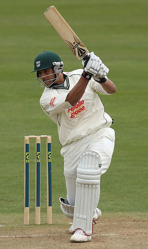 Vikram Solanki drives on the front foot during his 140 | ESPNcricinfo.com