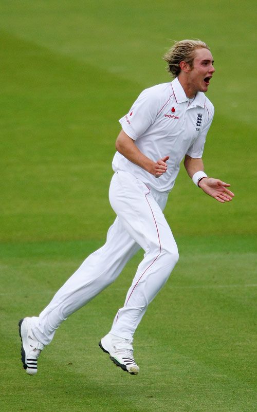 Stuart Broad celebrates a wicket | ESPNcricinfo.com