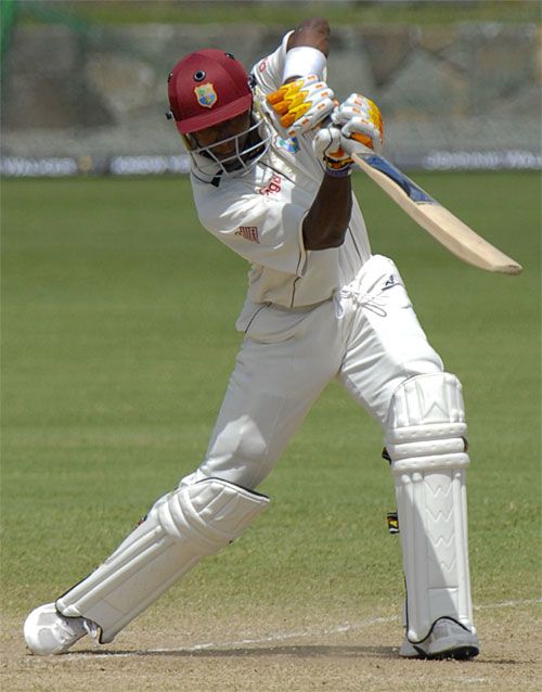 Dwayne Bravo drives Michael Clarke | ESPNcricinfo.com