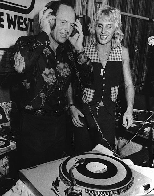 Geoff Boycott takes over from Australian disc jockey Rusty Nails at The ...