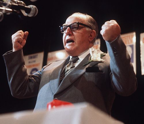 John Vorster addresses a party conference | ESPNcricinfo.com