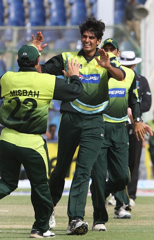 Abdur Rauf celebrates Suresh Raina's wicket | ESPNcricinfo.com