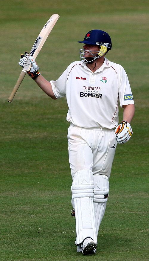 Andrew Flintoff celebrates his half-century | ESPNcricinfo.com
