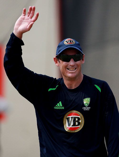 David Hussey at Australia's net session | ESPNcricinfo.com