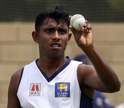 Thilan Thushara during a practice session | ESPNcricinfo.com