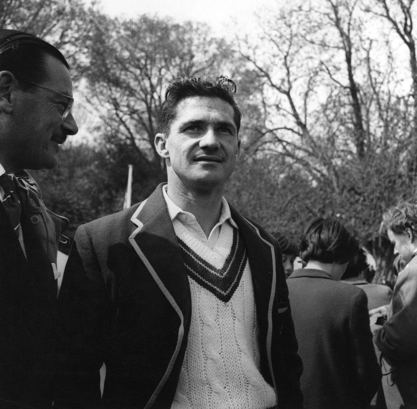 Neil Harvey poses for the camera | ESPNcricinfo.com