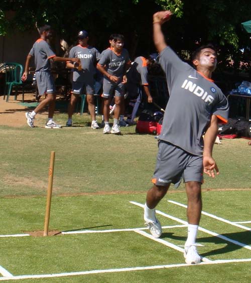 India A practicing at the Hadar Yosef nets | ESPNcricinfo.com