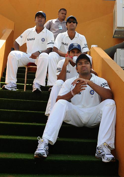 India's bench strength watch the proceedings | ESPNcricinfo.com