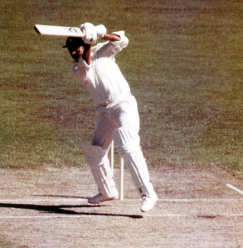 Ashok Mankad drives during the 1977-78 tour of Australia | ESPNcricinfo.com
