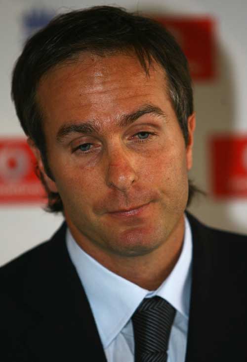A dejected Michael Vaughan stands down as captain | ESPNcricinfo.com