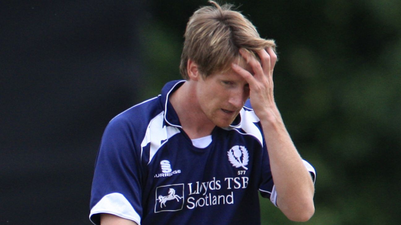 Blain walks out on Scotland on eve of tournament | ESPNcricinfo