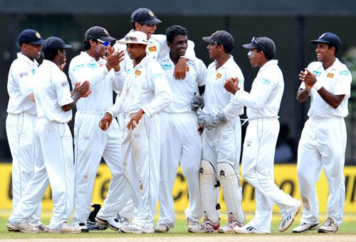 Ajantha Mendis was once again the centre of attention | ESPNcricinfo.com