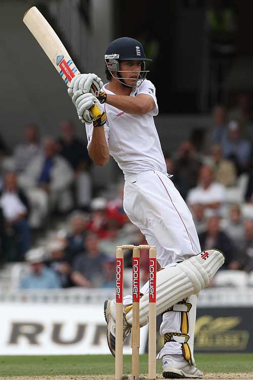 Alastair Cook struggled to find his best touch during his 39 ...