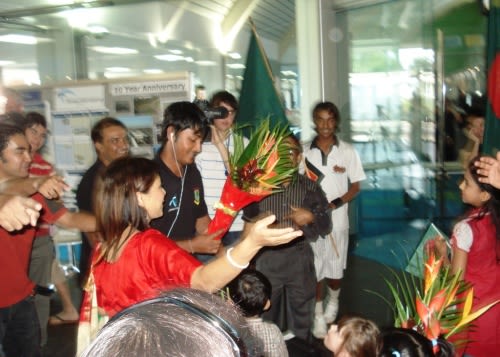 Dhiman Ghosh gets a warm reception from Bangladeshi expatriates ... Dhiman Ghosh gets a warm reception from Bangladeshi expatriates ...