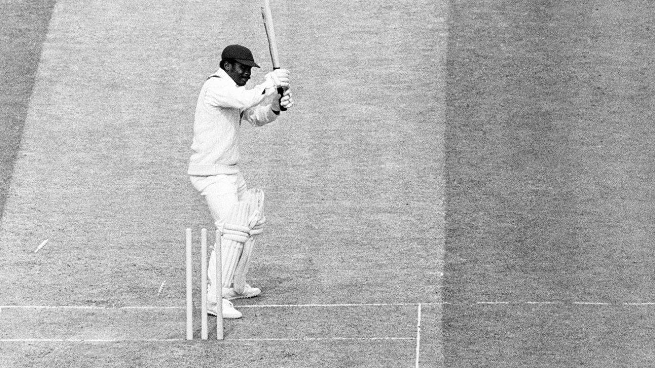 Classic Moments - Gordon Greenidge loses his off stump in the 1983 ...