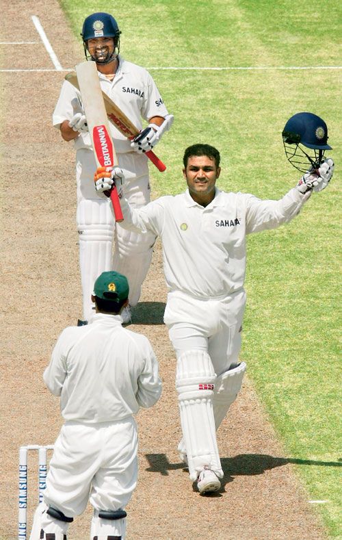 From 295 to 301, Virender Sehwag does it in one shot | ESPNcricinfo.com