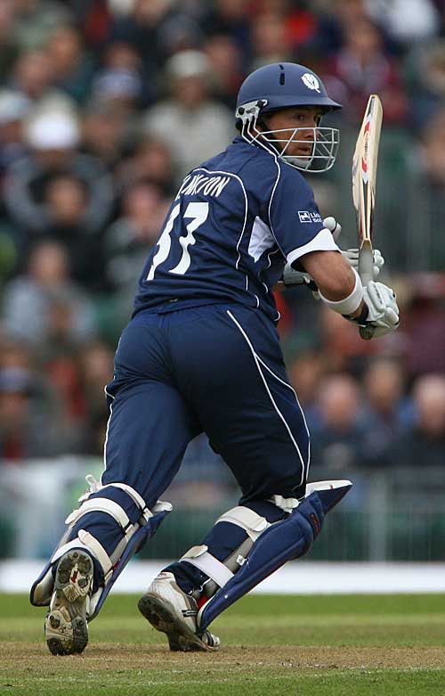 Gavin Hamilton works the ball through the leg side | ESPNcricinfo.com