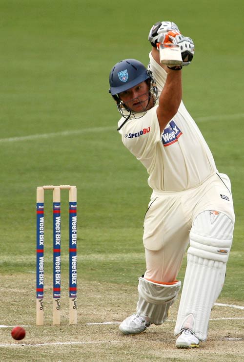 Peter Forrest drives through the off side | ESPNcricinfo.com