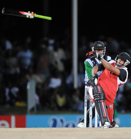 Ravi Rampaul throws the bat - literally | ESPNcricinfo.com