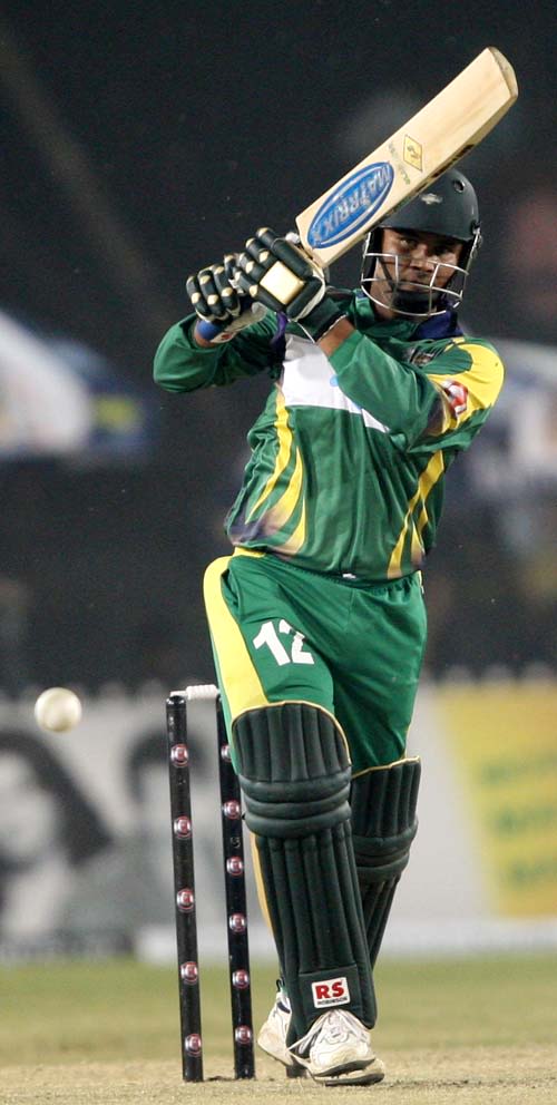 Imran Farhat plays one down the ground | ESPNcricinfo.com