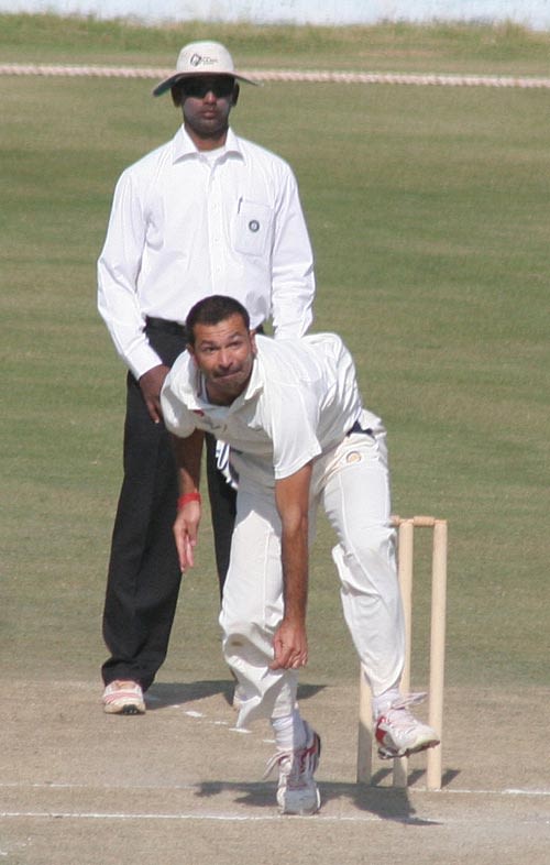 Pranav Mahajan in action | ESPNcricinfo.com