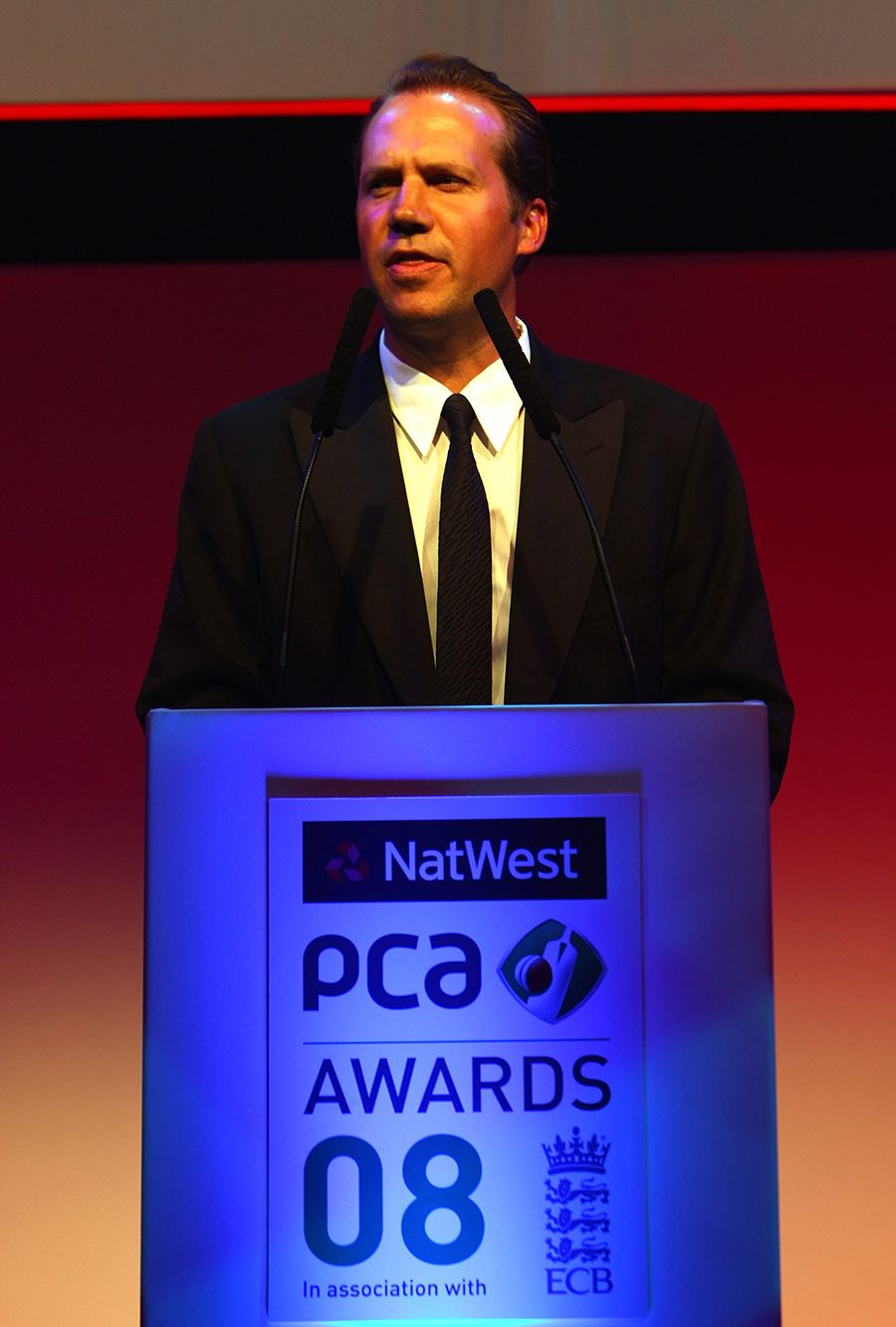 Sean Morris speaks at the NatWest PCA Awards dinner | ESPNcricinfo.com